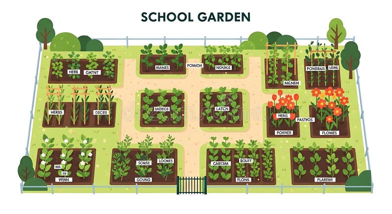 A Rectangular Fence Surrounds a Vegetable Garden: Secure Your Harvest ...