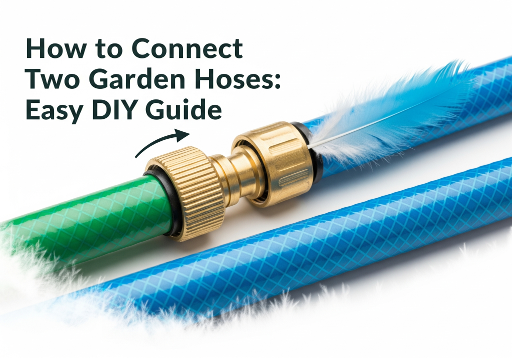 How to Connect Two Garden Hoses: Easy DIY Guide - Garden